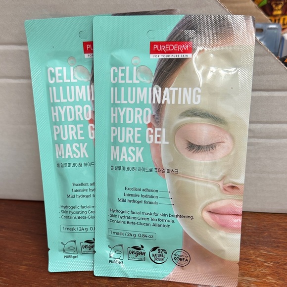 Purederm | Skincare | 2 Purederm Cell Illuminating Hydro Pure Gel Mask ...